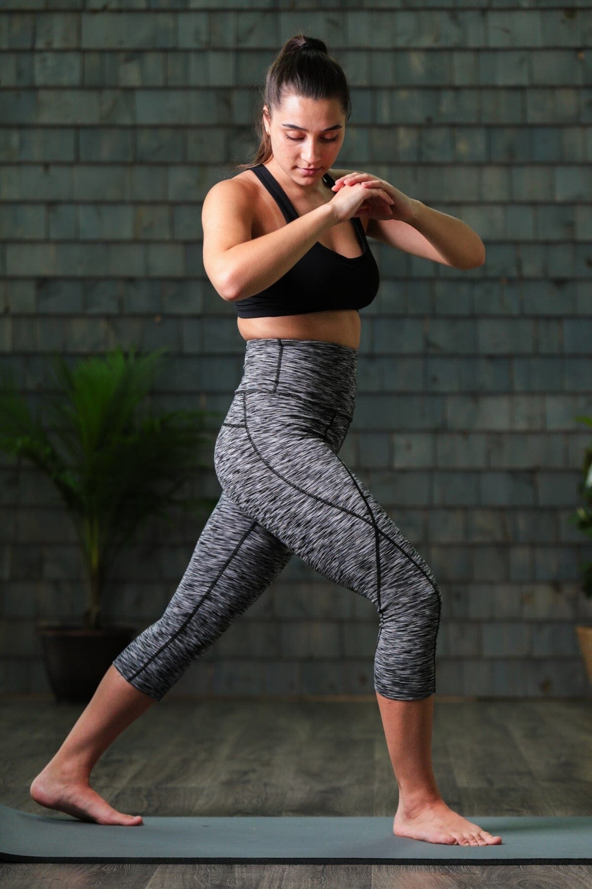 Women's Workout Active Bottoms - Legging Capri Shorts | Fishers Finery
