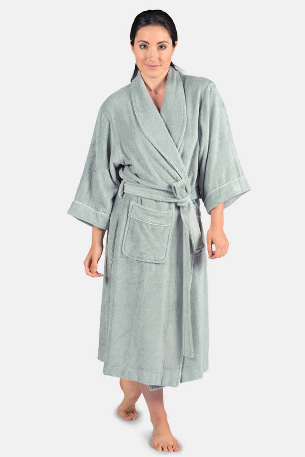 Texere Women's Bathrobe | Terry Cloth Long Robes | Fishers Finery