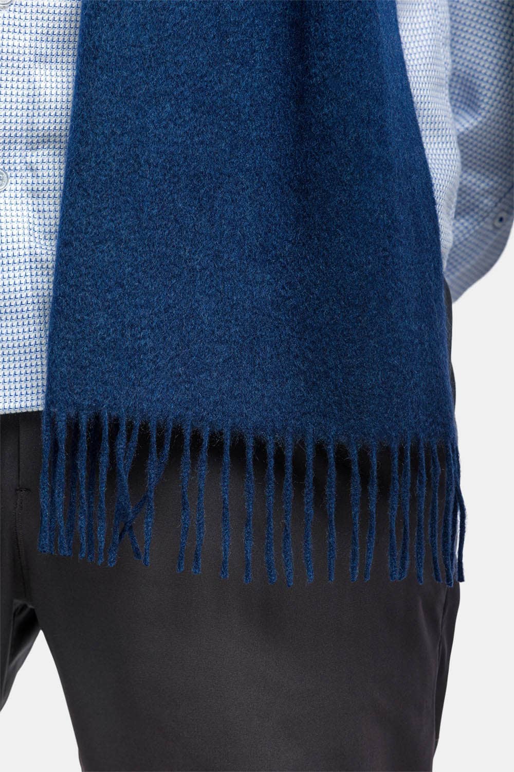 Men's Luxury Cashmere Scarves | Solid & Plaid Designs | Fishers Finery