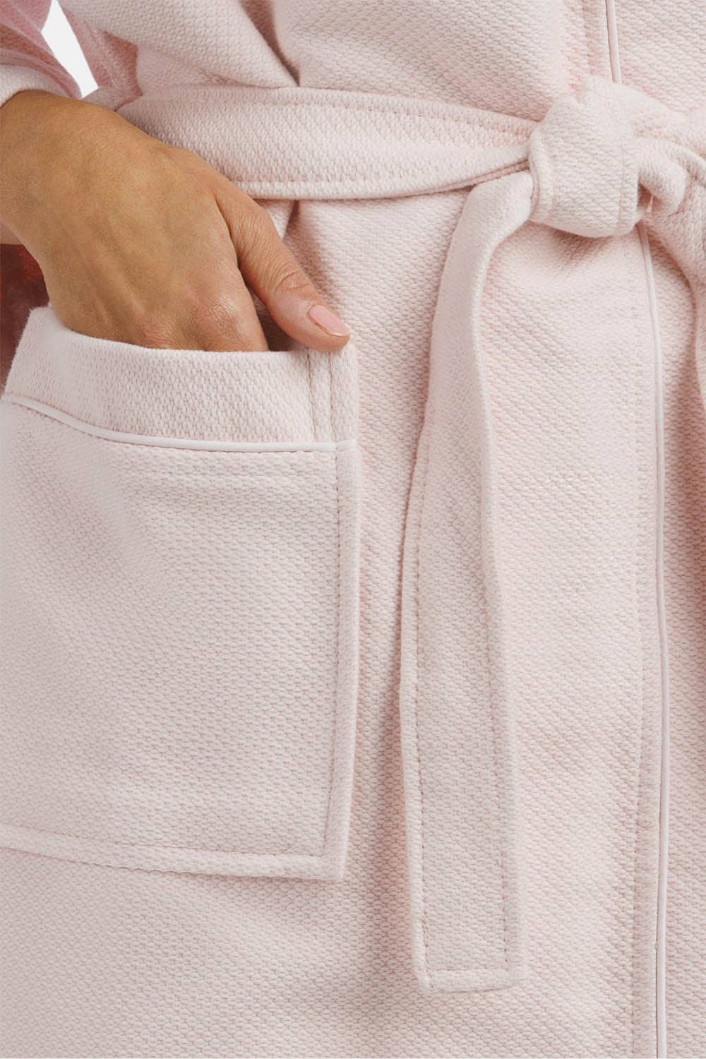 Women's Robes | Modal-Cotton Kimono Style Spa Robe | Fishers Finery