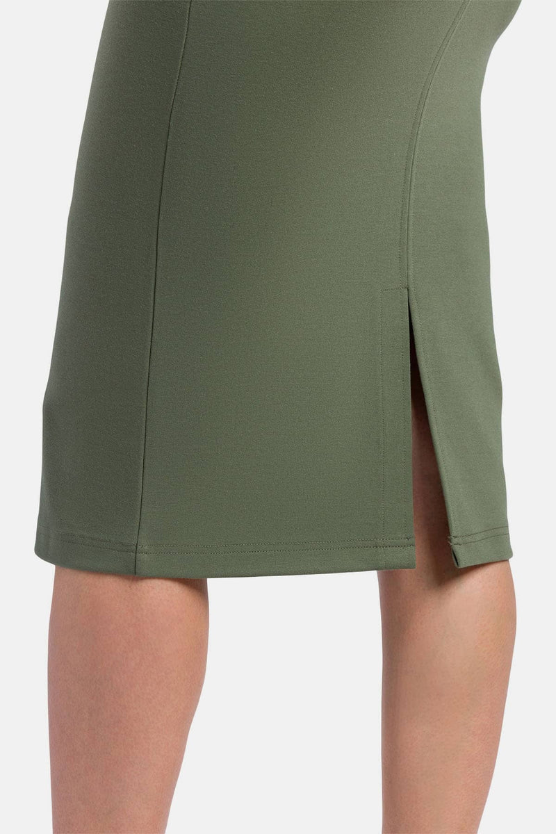 Work Skirts | Ponte Knit Midi Pencil Skirts | Fishers Finery
