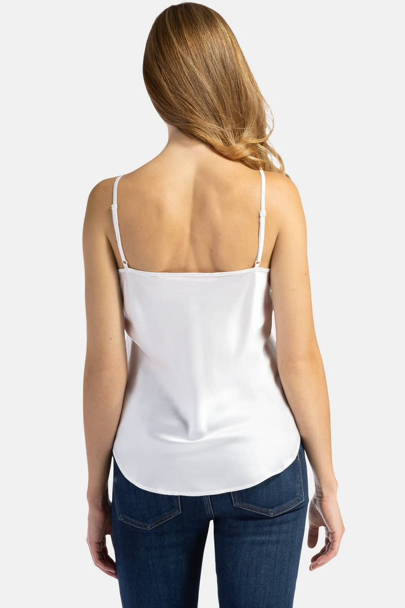 Silk Camisole | 100% Mulberry Silk Cami | Thin Straps | Fishers Finery