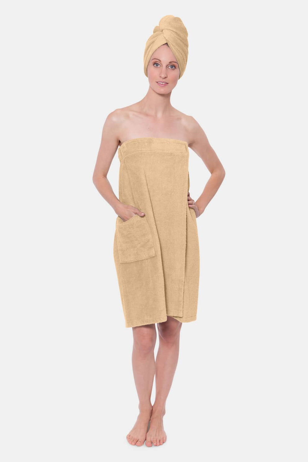 Terry Cloth Robes, Towels & Wraps | Spa Style Robes | Fishers Finery