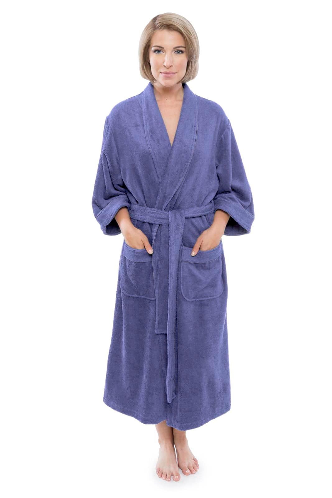 Texere Women's Bathrobe | Terry Cloth Long Robes | Fishers Finery