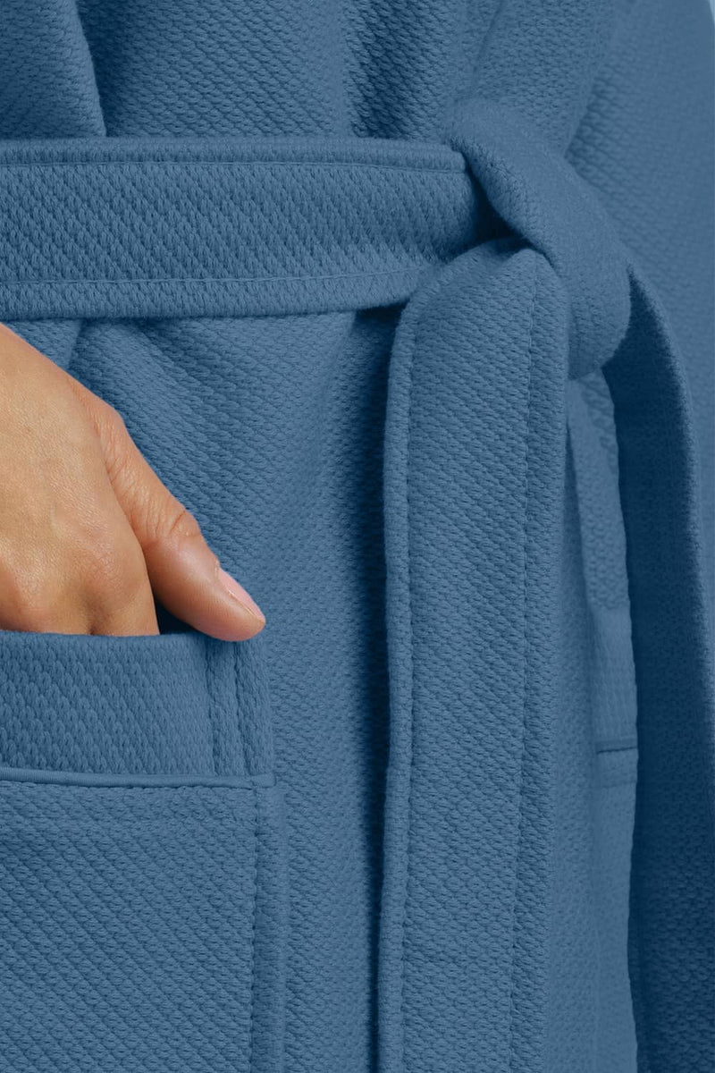 Women's Robes | Modal-Cotton Kimono Style Spa Robe | Fishers Finery